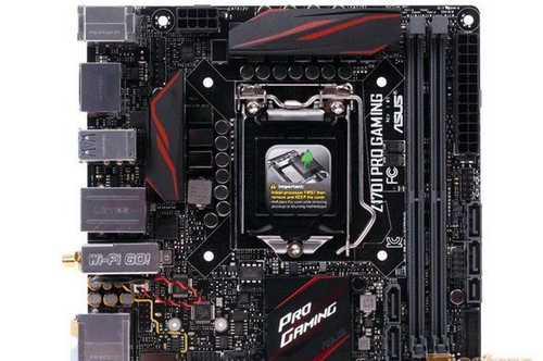 Материнская плата LGA1151 Asus Z170i Pro Gaming (b