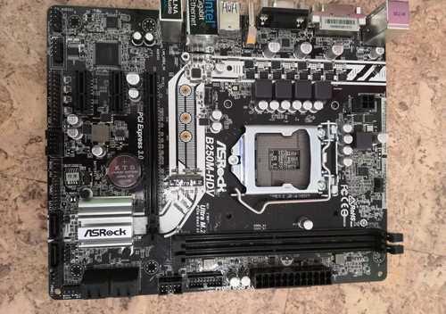 Материнская плата AsRock b250m-hdv
