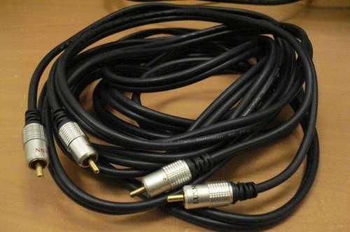 Межблочный кабель Luxmann 2Rca-2Rcа,4.5м