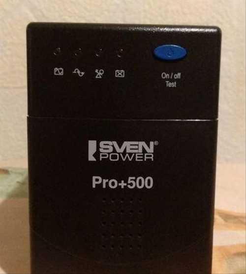 Ибп Sven Power Pro+ 500