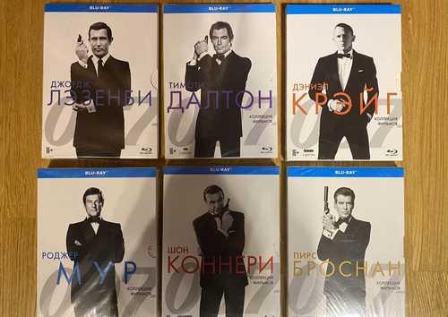 Коллекция 007: Джэймс Бонд, все фильмы (Blu-Ray)