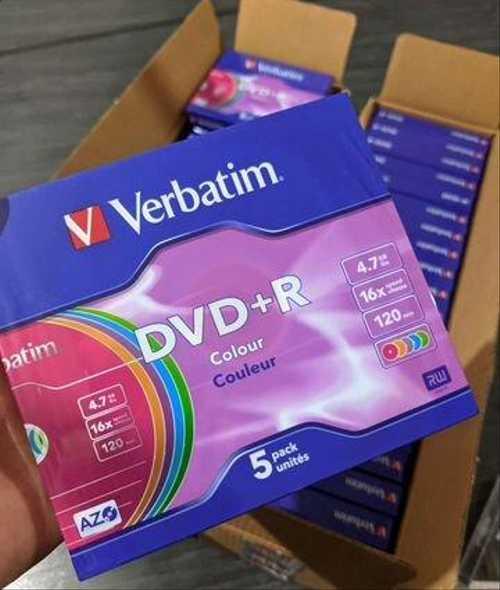 Болванка Verbatim DVD-R 4,7 GB