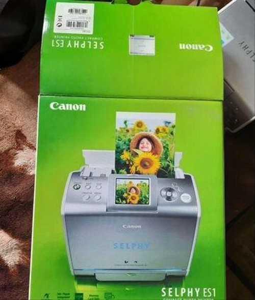 Принтер для печати фотографий Canon selphy ES1