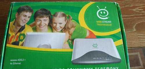 Adsl modem (WEB stream)