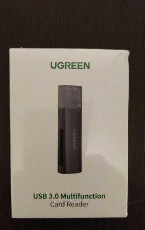 Ugreen кард-ридер USB 3,0 для SD Micro SD TF