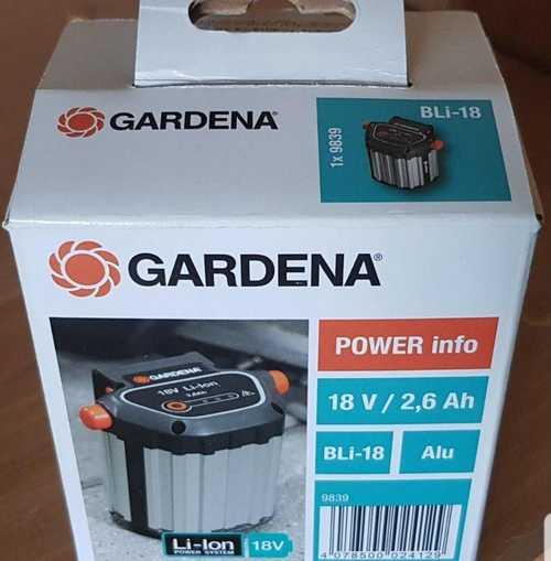 Аккумулятор Gardena li-ion 18v. Аккумулятор литий-ионный Gardena bli-18/2.6Ач 09839-20.000.00. Аккумулятор Gardena 9839-20 li-ion 18 в 2.6 а ч. Аккумулятор Гардена 9839-20.