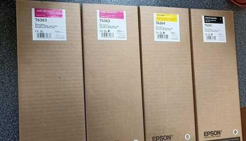 Картриджи для Epson Stylus Pro. T6361,T6363,T6364