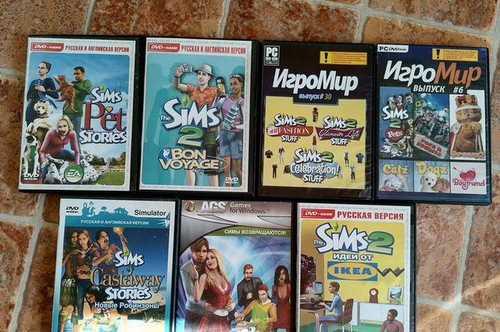 Игры для Windows - Sims 2 и др