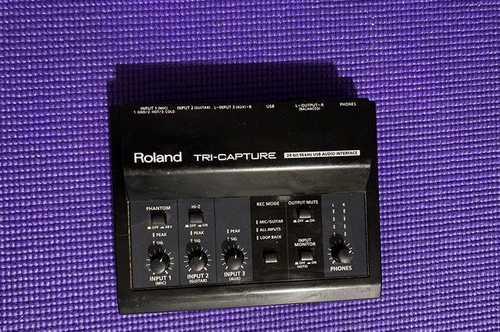 Внешняя аудиокарта Roland Tri-Capture