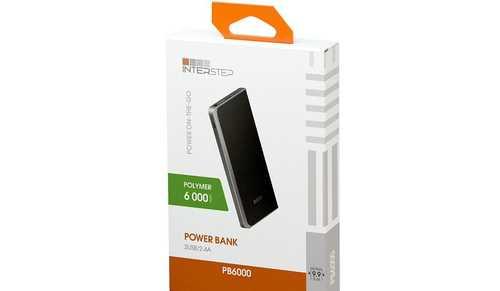 Power bank PB6000 от Interstep