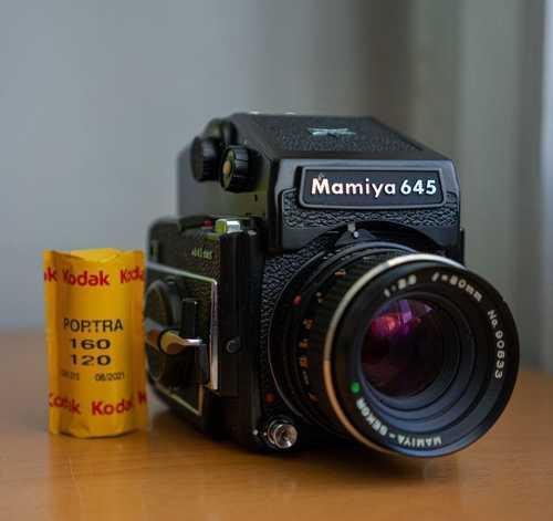 Пленочный Фотоаппарат Mamiya 645 Средний Формат