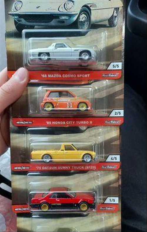 Hot wheels japan historic set