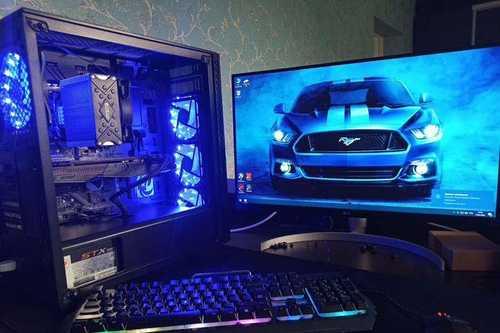 R5 2600,1080,TUF B450 PRO gaming системный блок
