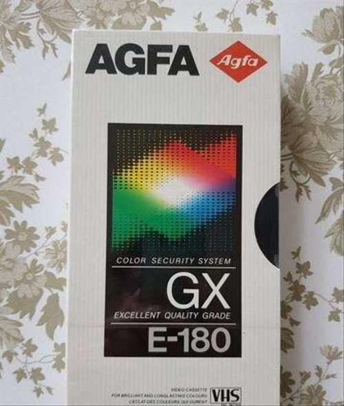 Новая видеокассета agfa (Германия) VHS