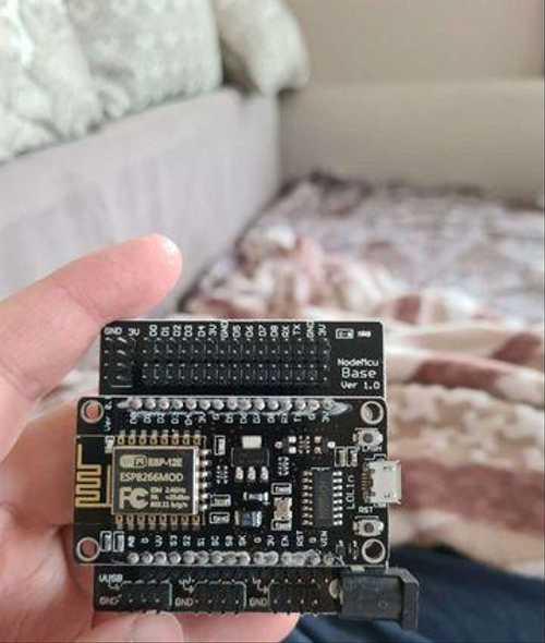 Esp8266mod с платой расширения