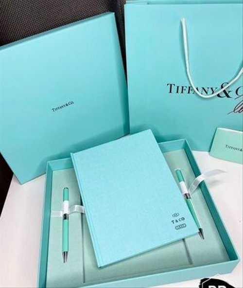 Tiffany ежедневник и ручка подарочный набор