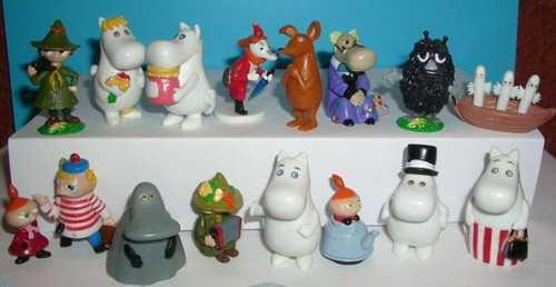 Муми тролли, полная коллекция Ландринъ Moomin 2009