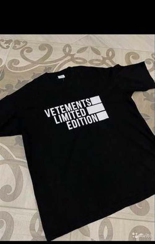 Футболка vetements оригинал