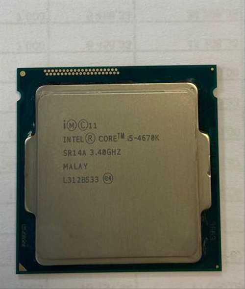 Процессор Intel i5-4670K