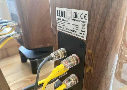 Elac Vela bs 403 (цвет орех, на гарантии до октябр