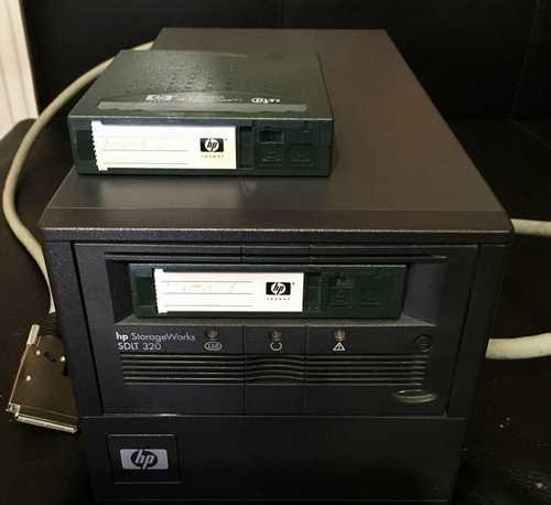 Ленточный накопитель HP StorageWorks sdlt 320 GB