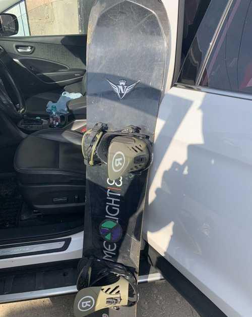 Крепление для сноуборда ride EX c доской