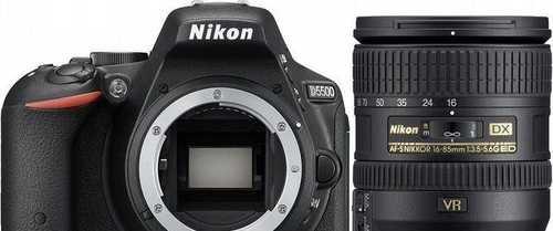 Nikon D5500 kit 16-85mm VR новый в упаковке