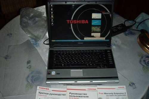 Ноутбук Toshiba A110-195 полный комплект, рабочий