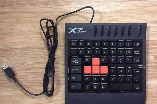Игровая клавиатура A4 tech X7 g100