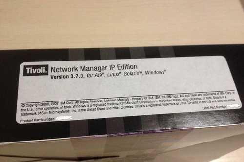 Лицензионный IBM network manager IP edition 3.7 | Festima.Ru – частные ...