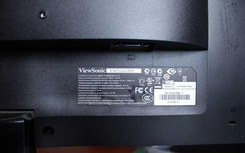 Монитор ViewSonic 21.5" VA2212a-LED