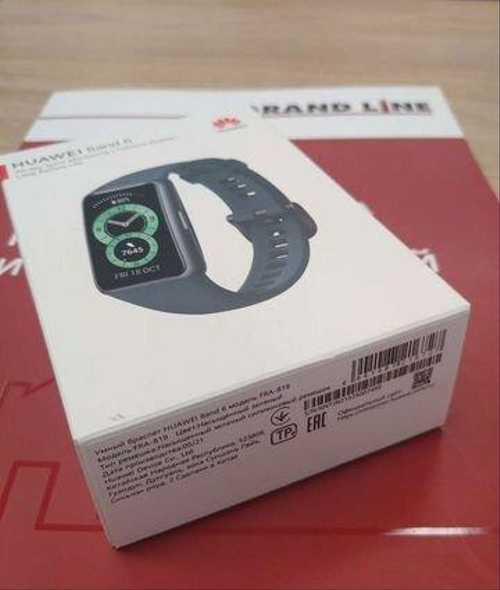 Huawei Band 6 новый, чек, гарантия