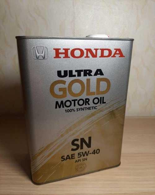Моторное масло gold 5w40. Масло Honda Gold 5w40. Моторное масло Honda Ultra Gold 5w40 SN 4 Л. Honda Ultra Gold XJ. Honda Ultra HGO-U.