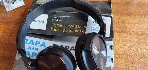 Наушники philips shl3160 black