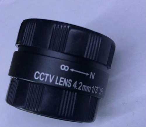 Объектив cctv lens 4.2mm 1/3 IR 3MP