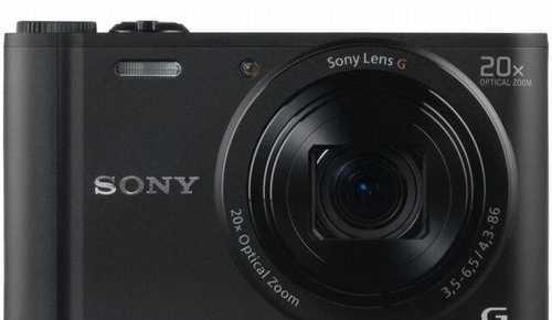 Фотоаппарат Sony CyberShot WX350 Black