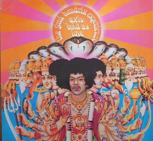 Jimi hendrix Experience Axis Bold As Love 1967 UK