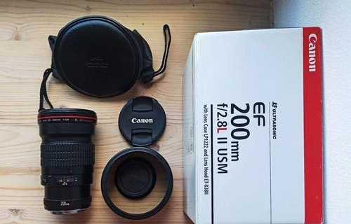 Canon EF 200 2.8; 24-105 4; 18-135 +Canon 650d