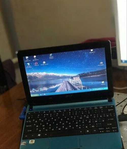 Нетбук Acer Aspire One AOD270-268bb (синий)