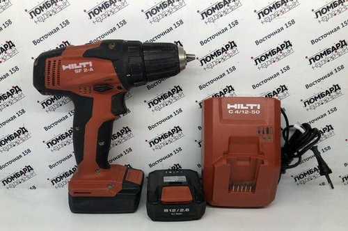 Аккумуляторная дрель Hilti SF 2-A 2 li-ion