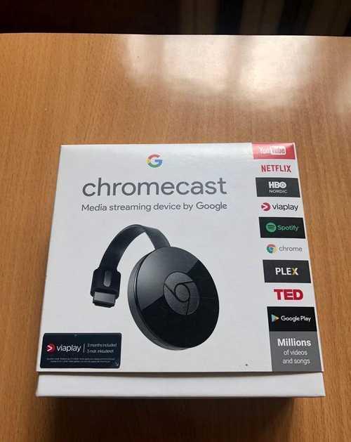 Медиаплеер Google chromecast