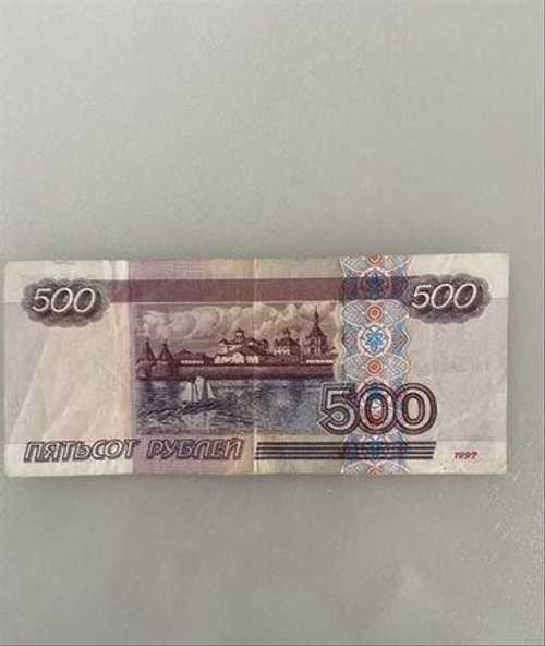 Купюра 500 рублей картинка