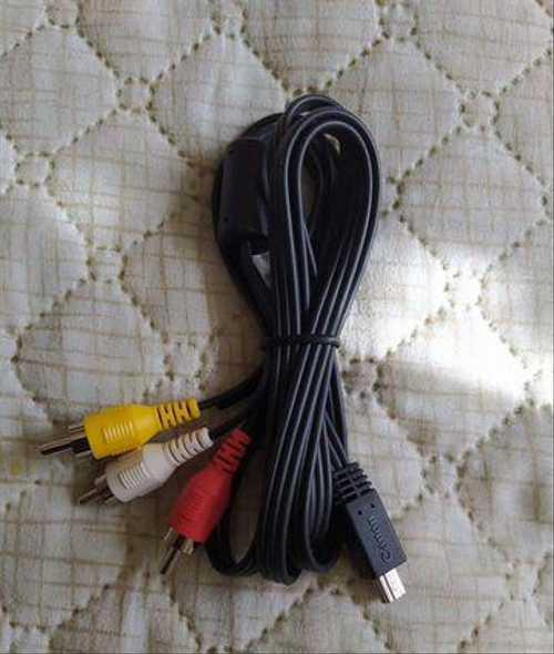 Кабель mini usb-3 rca Canon