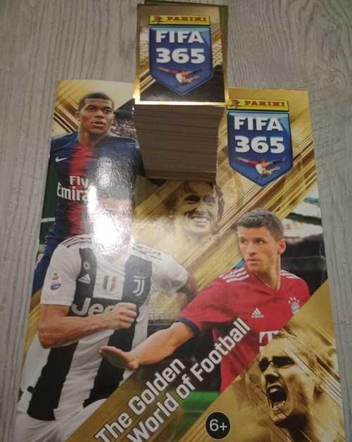 Коллекция наклеек Panini fifa 365: 2018-2019