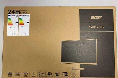 Монитор Acer 24 дюйма Название модели : SA240Y