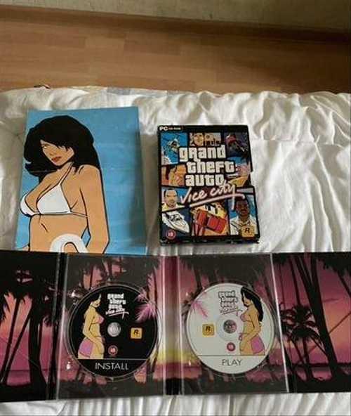 Grand theft auto vice city GTA PC CD коллекционное