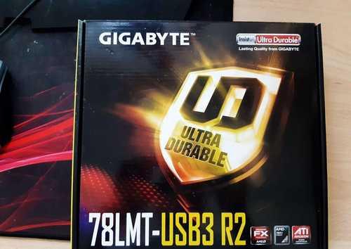 Продам комплект FX 8350 + GA-78LMT-USB3 R2