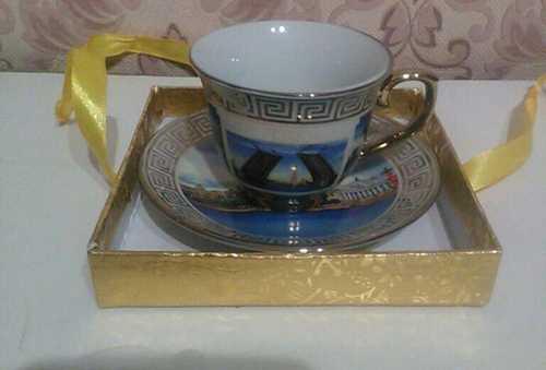 Чашка +открывашка магнит Санкт Петербург сувенирна