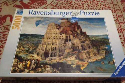 Пазл Ravensburger 5000 Вавилонская башня Питер Бре