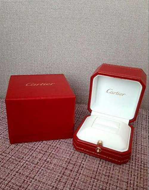 Футляр для кольца и коробка. (Cartier)